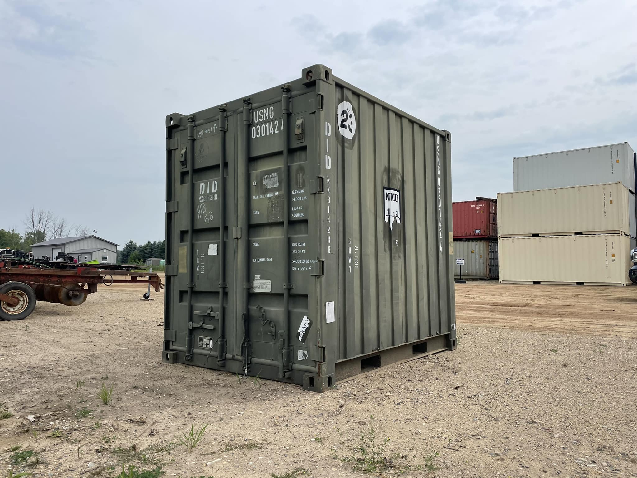 8' x 6' WWT Container - Your Site Storage Inc